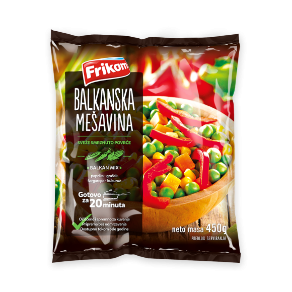 Balkanska Mešavina – Mešavine povrća – Povrće i voće – Smrznuta hrana ...