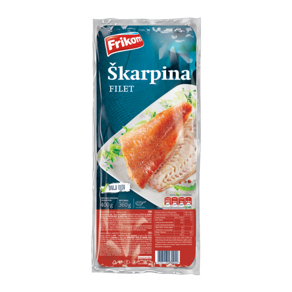 Škarpina filet 400g – Fileti i odresci – Riba – Smrznuta hrana — Frikom